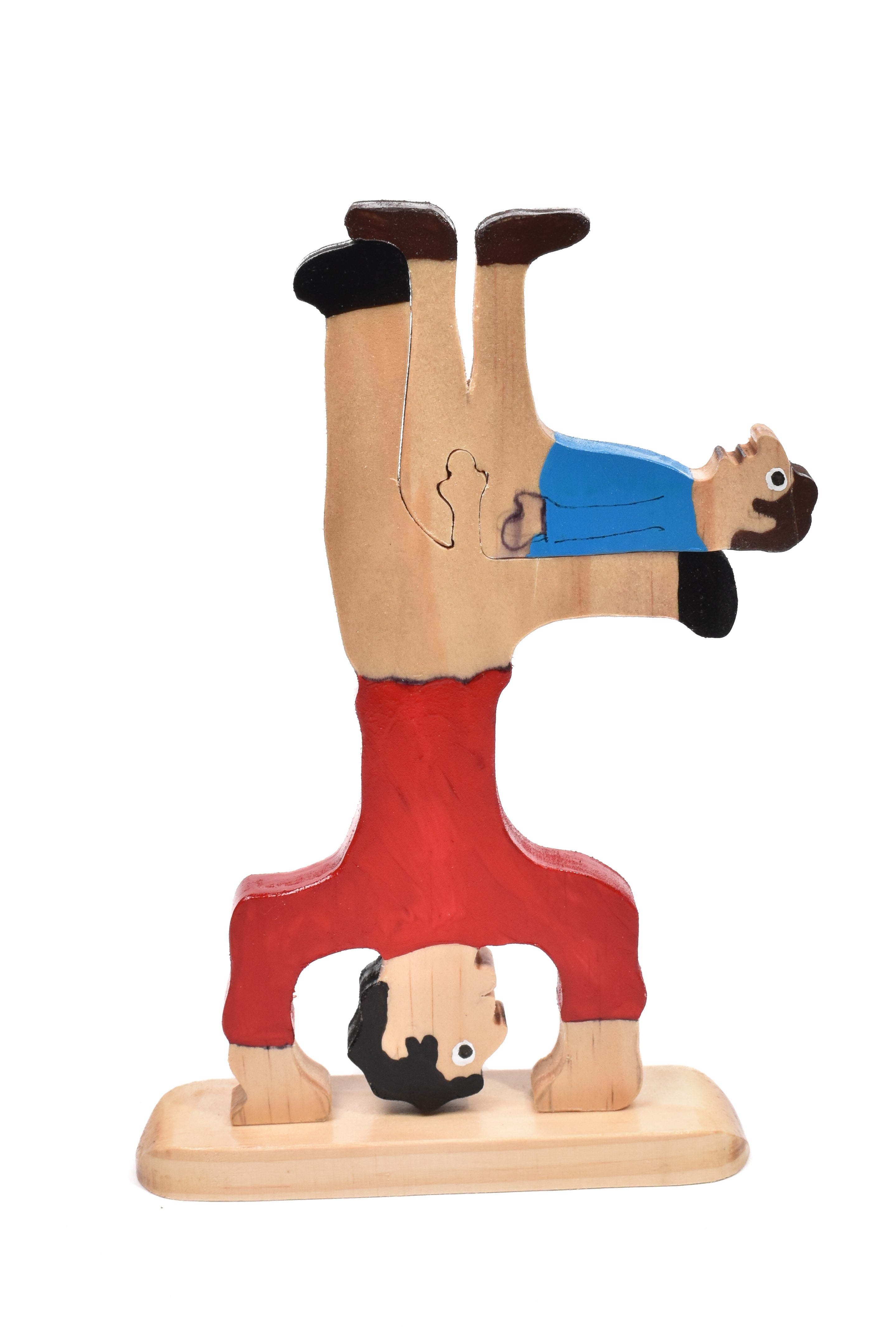 Wooden Sculpture Puzzle • Truman & Kenneth – Judi Rosen