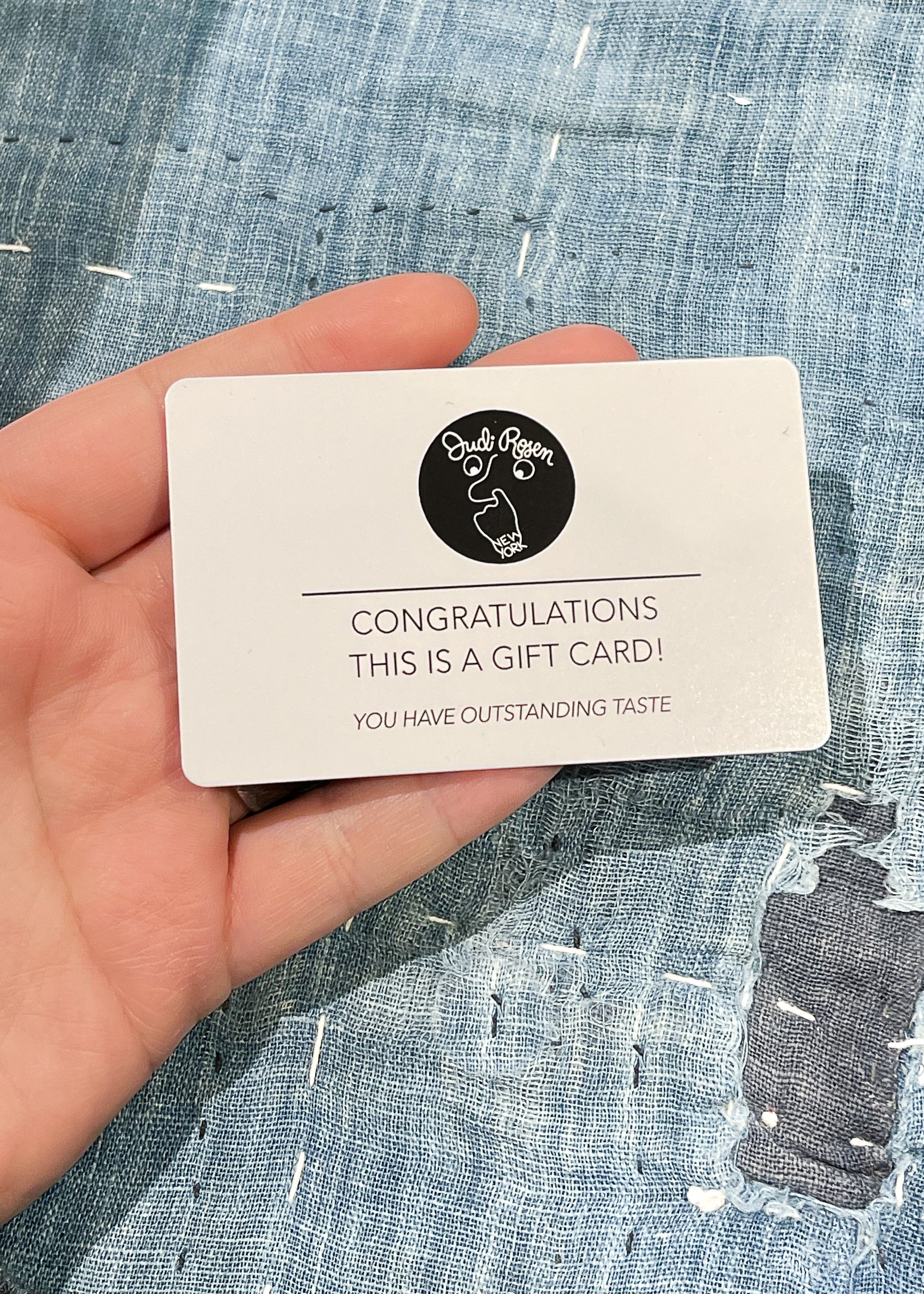 Physical Gift Card – Judi Rosen